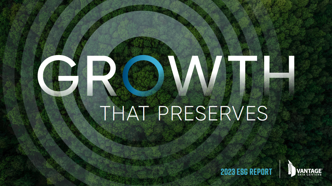 ESG Report Highlights Vantage’s Continued Progress and Growth